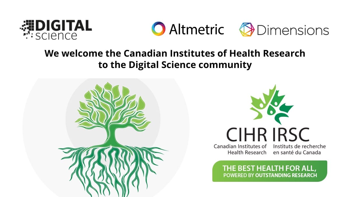 CIHR chooses Digital Science to support discoveries for Canada’s health ...
